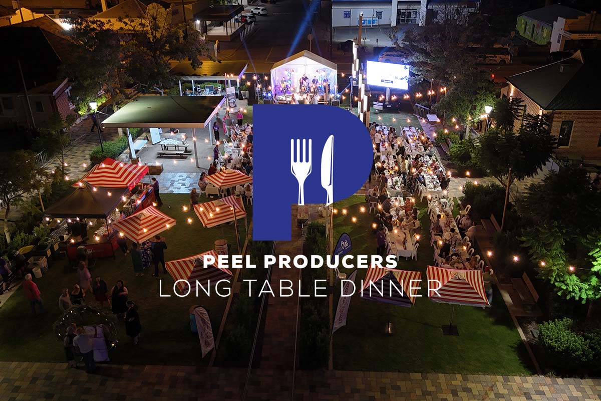 Peel Producers Long Table Dinner - Dwellingup - Destination Murray